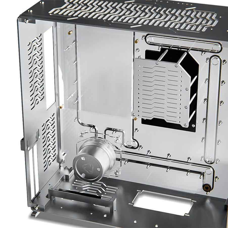 Singularity Computers Wraith ITX/DTX - silver