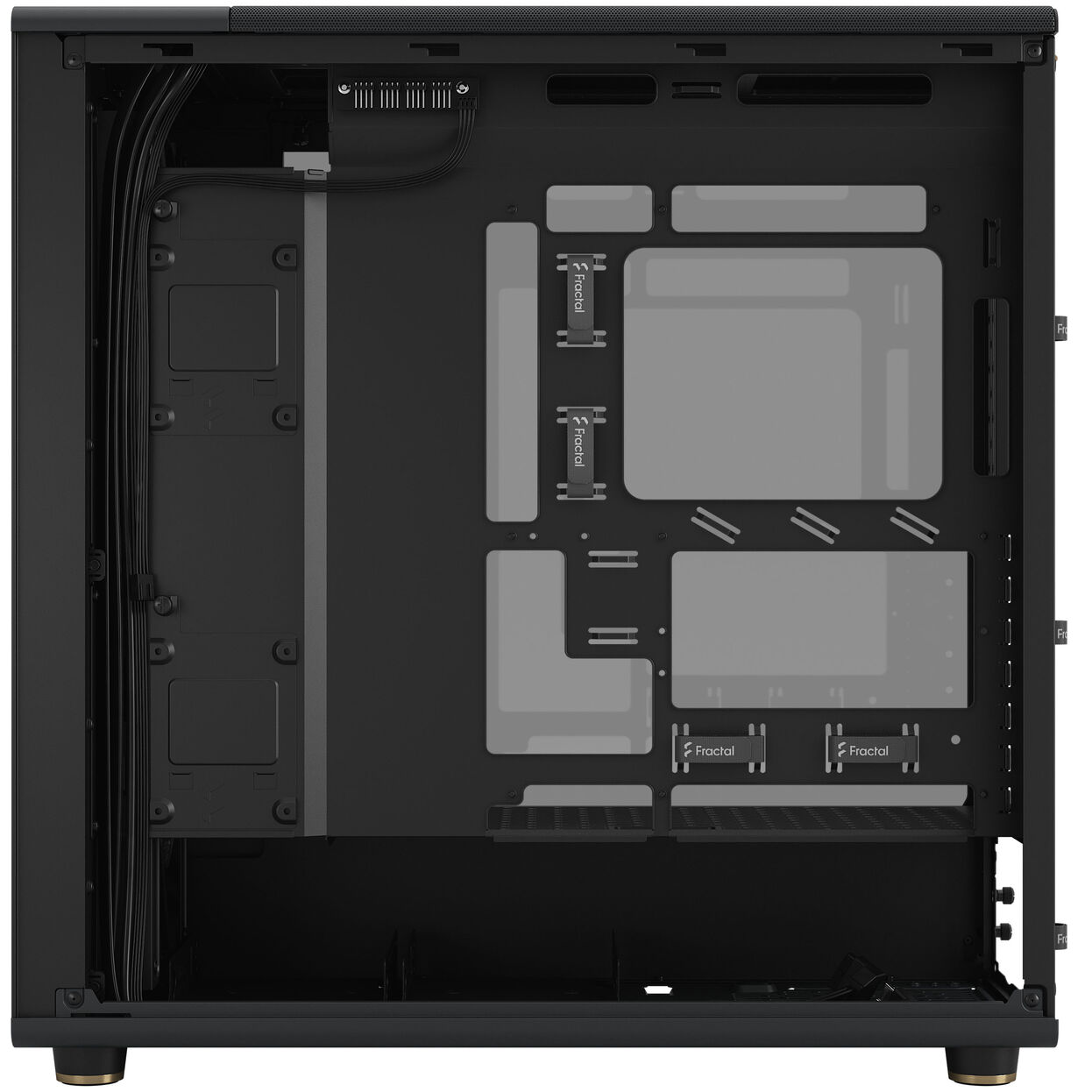 Fractal Design North XL PC Case, Mid Tower, ATX, Tempered Glass - Black