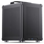 Jonsbo C6 PC Case, Mini Tower, Micro ATX, with carrying handle - black