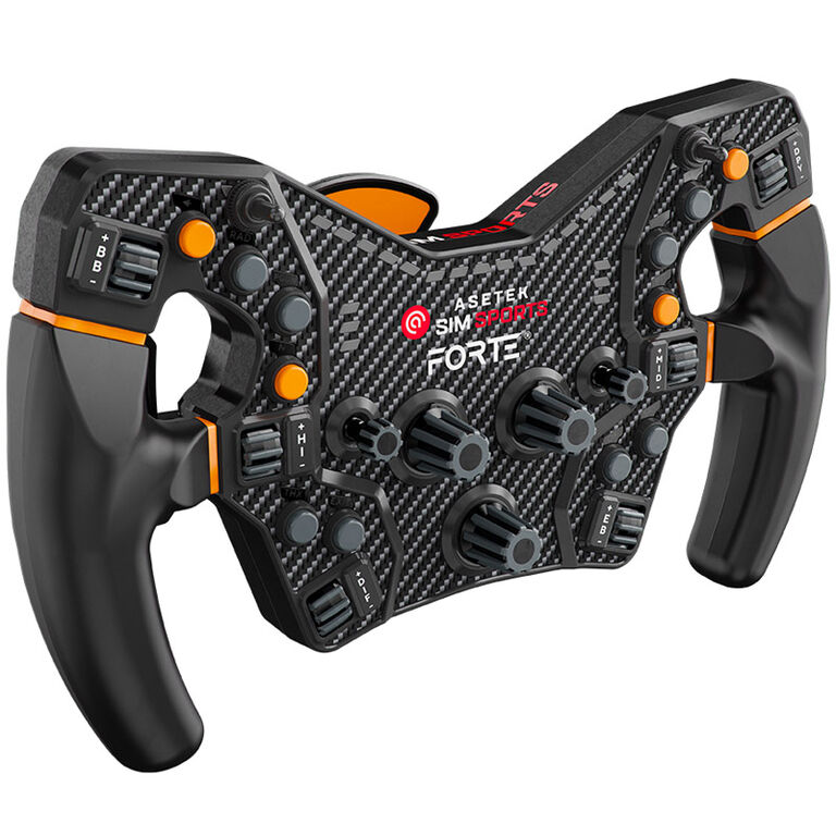 Asetek SimSports Invicta Wheelbase (27nm) + Forte Formula Wheel