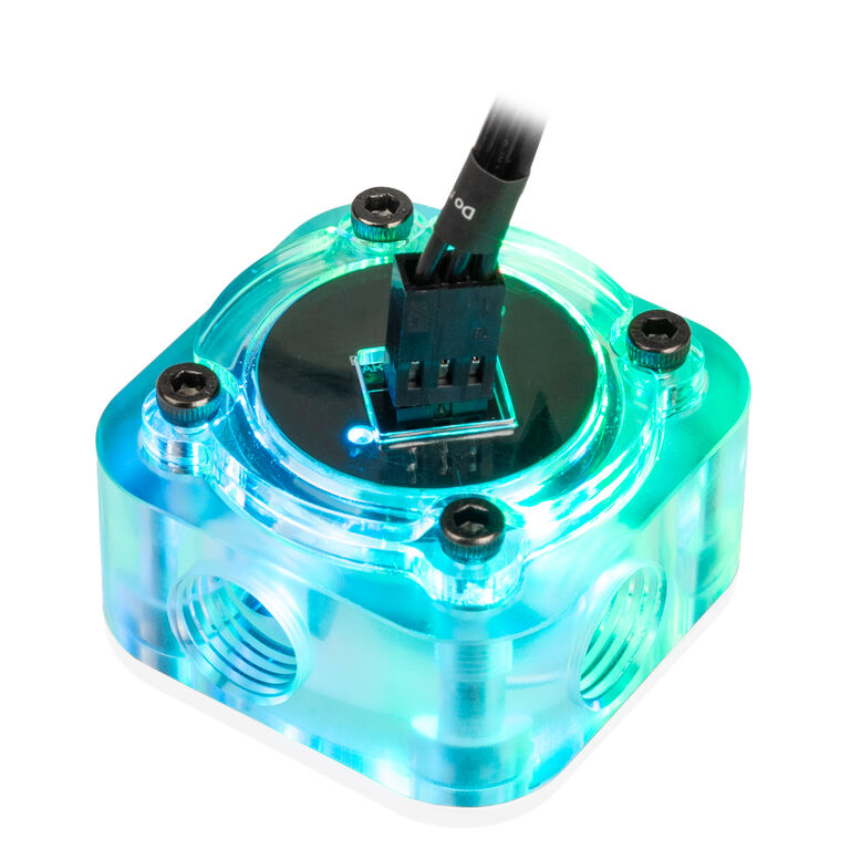 Barrow flow meter ARGB - white