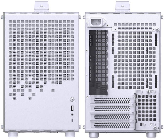 Jonsplus Z20 Mesh PC case, Mini Tower, Micro-ATX, with carrying handle ...