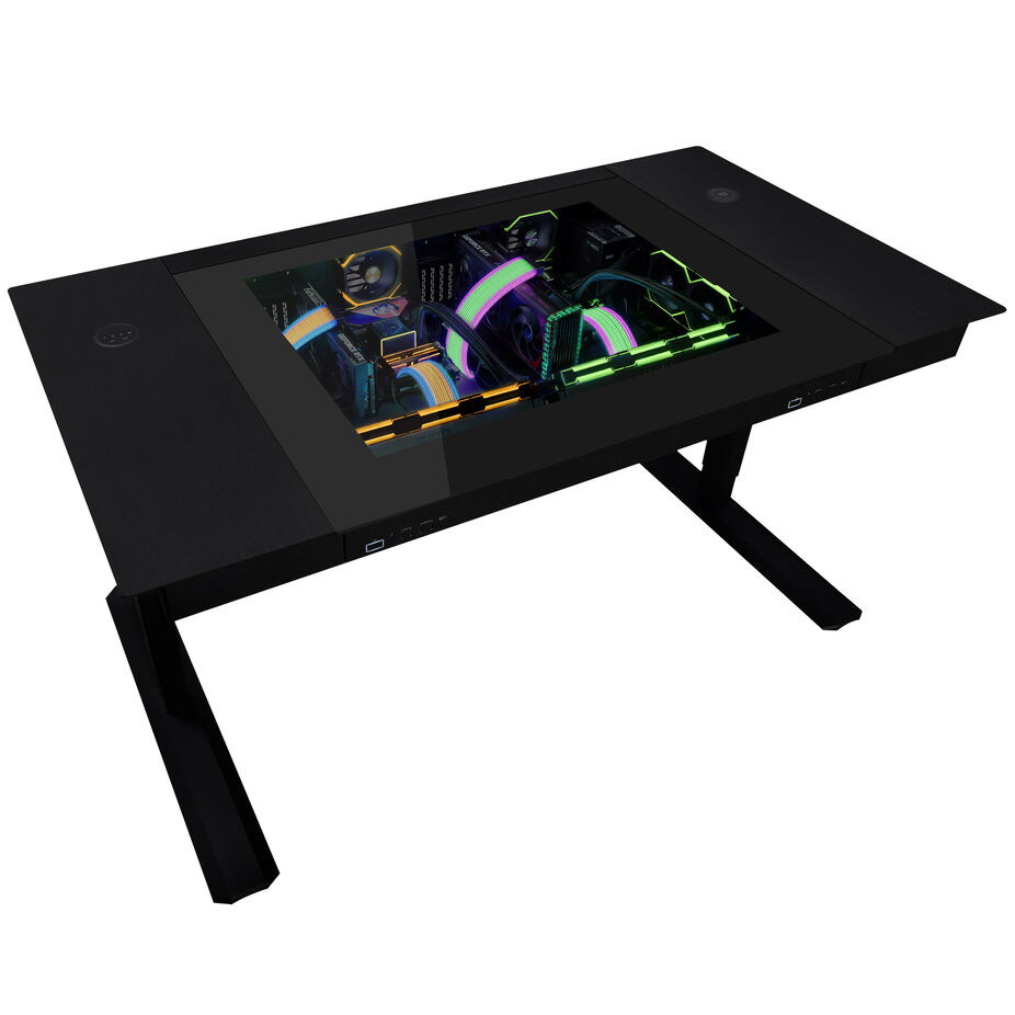 Lian Li DK07 desk chassis, dual-system capable, 2x E-ATX, height ...