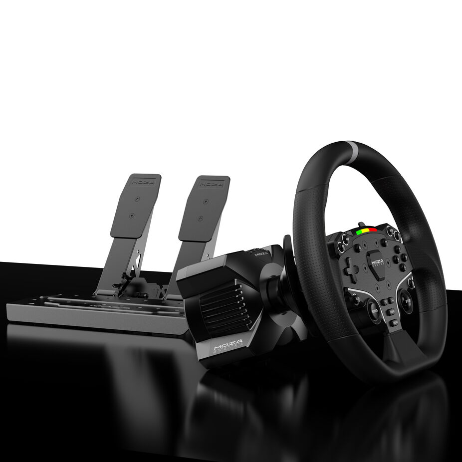 MOZA R3 Racing Wheel und Pedale für PC