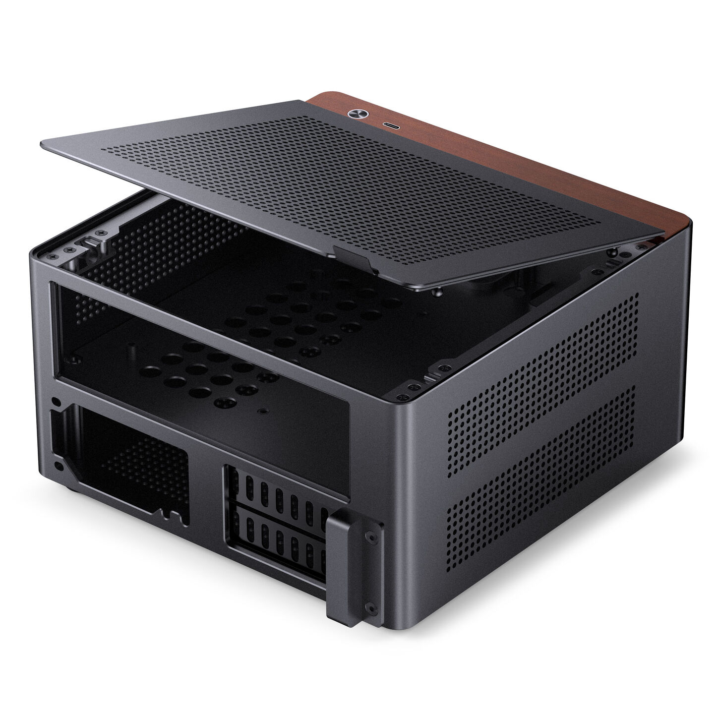 Jonsbo NV10 PC case, mini case, ITX - black