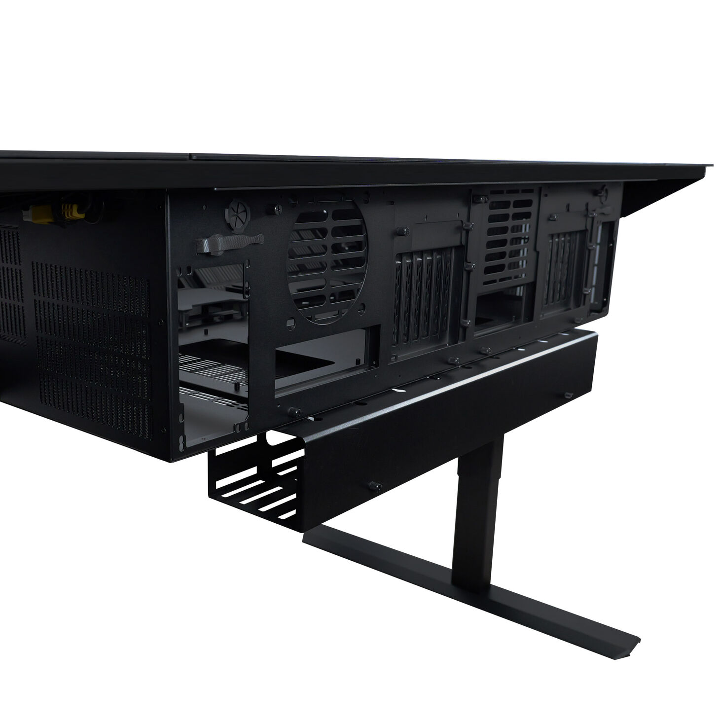 Lian Li DK07 desk chassis, dual-system capable, 2x E-ATX, height ...