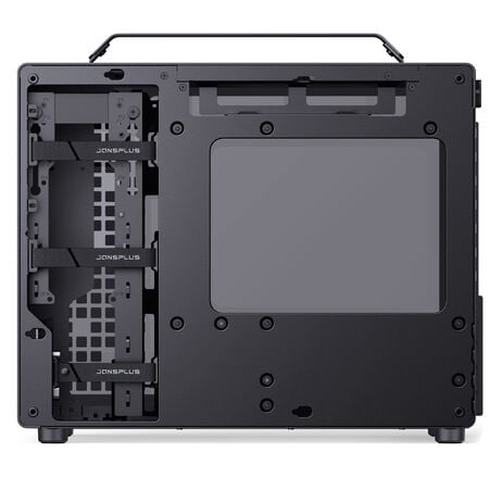 Jonsplus Z20 Micro-ATX case, with carrying handle - black