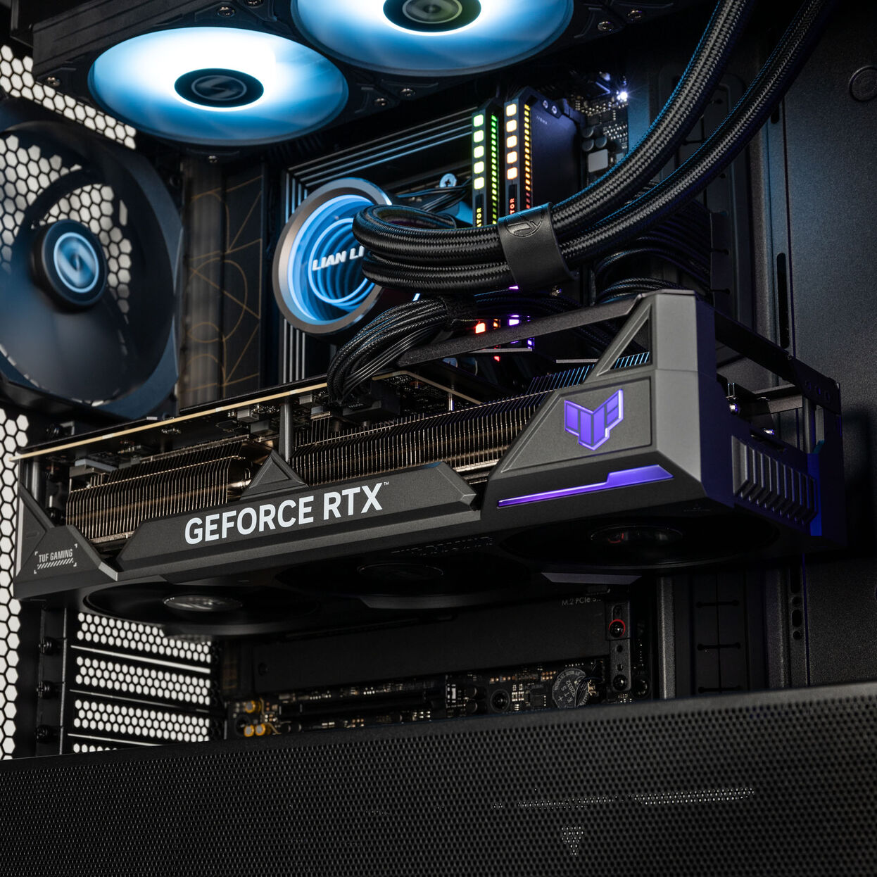 Gaming-PC Racing Rig XL, AMD Ryzen 7 9800X3D, NVIDIA GeForce RTX 5080