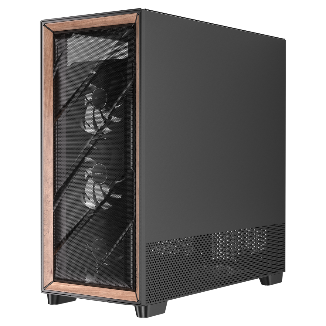 Antec Flux Pro PC case, full tower, E-ATX, tempered glass – black