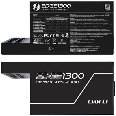 Lian Li EDGE EG1300 80 PLUS Platinum Power Supply, PCIe 5.1, ATX 3.1 ...