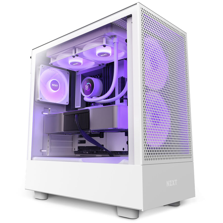 NZXT F120 RGB Core PWM Fan - 3-Pack, 120mm, White