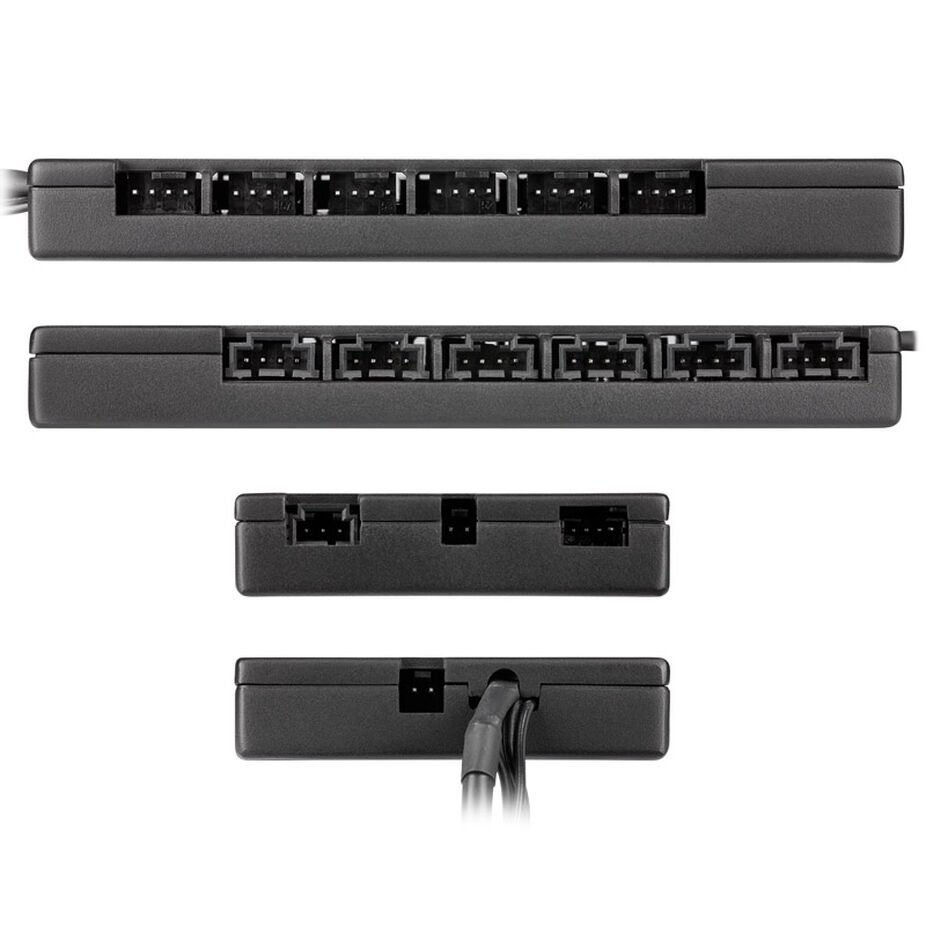 Corsair Commander Core XT RGB LED Controller + Fan Hub - schwarz