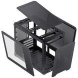 Jonsbo C6 MAX PC case, mini case, Micro-ATX, tempered glass - black