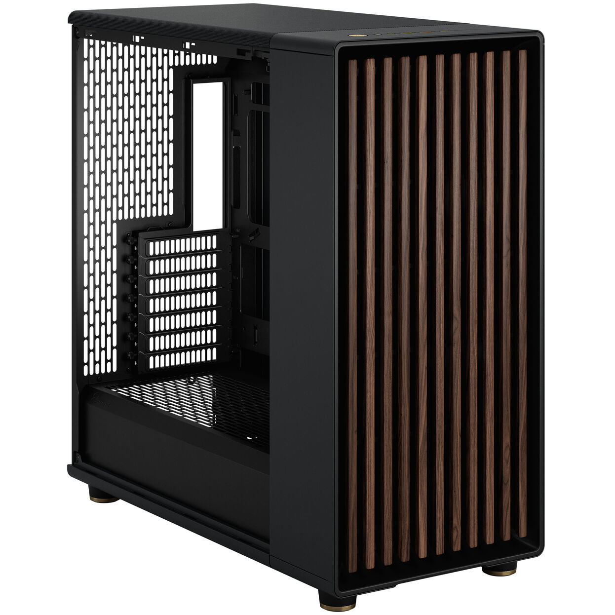 Fractal Design North XL PC Case, Mid Tower, ATX, Tempered Glass - Black