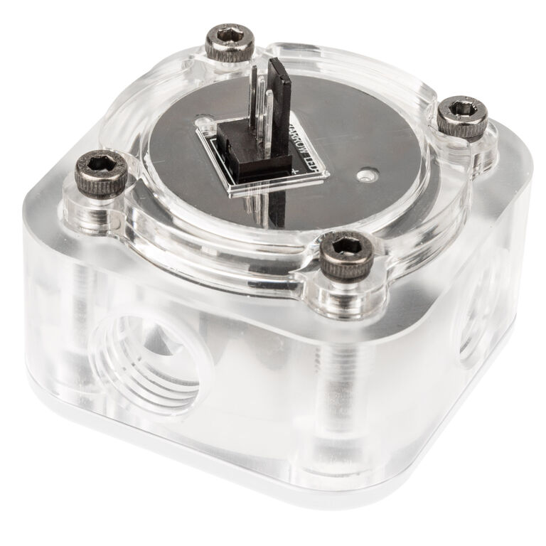 Barrow flow meter ARGB - white