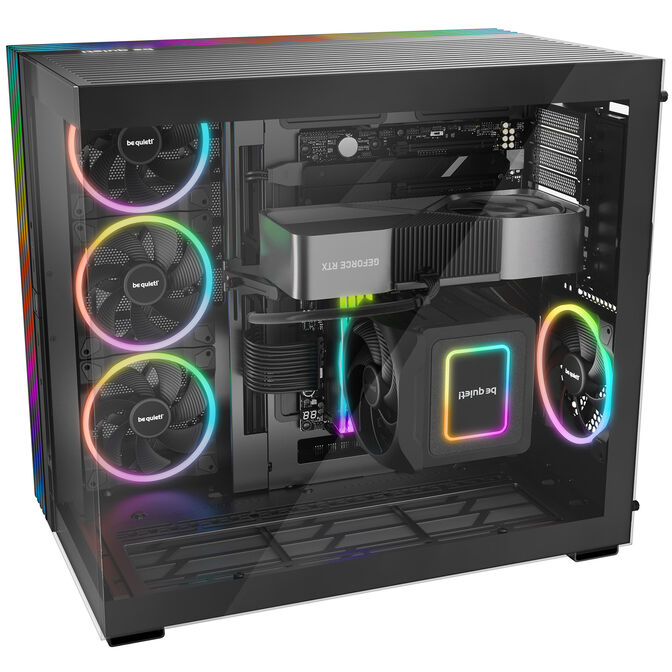 be quiet! Light Base 900 FX Big-Tower, Tempered Glass, ARGB - schwarz