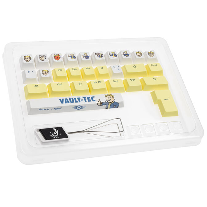 Ducky x Fallout Keycap Set - 132 Stück, ISO (DE)