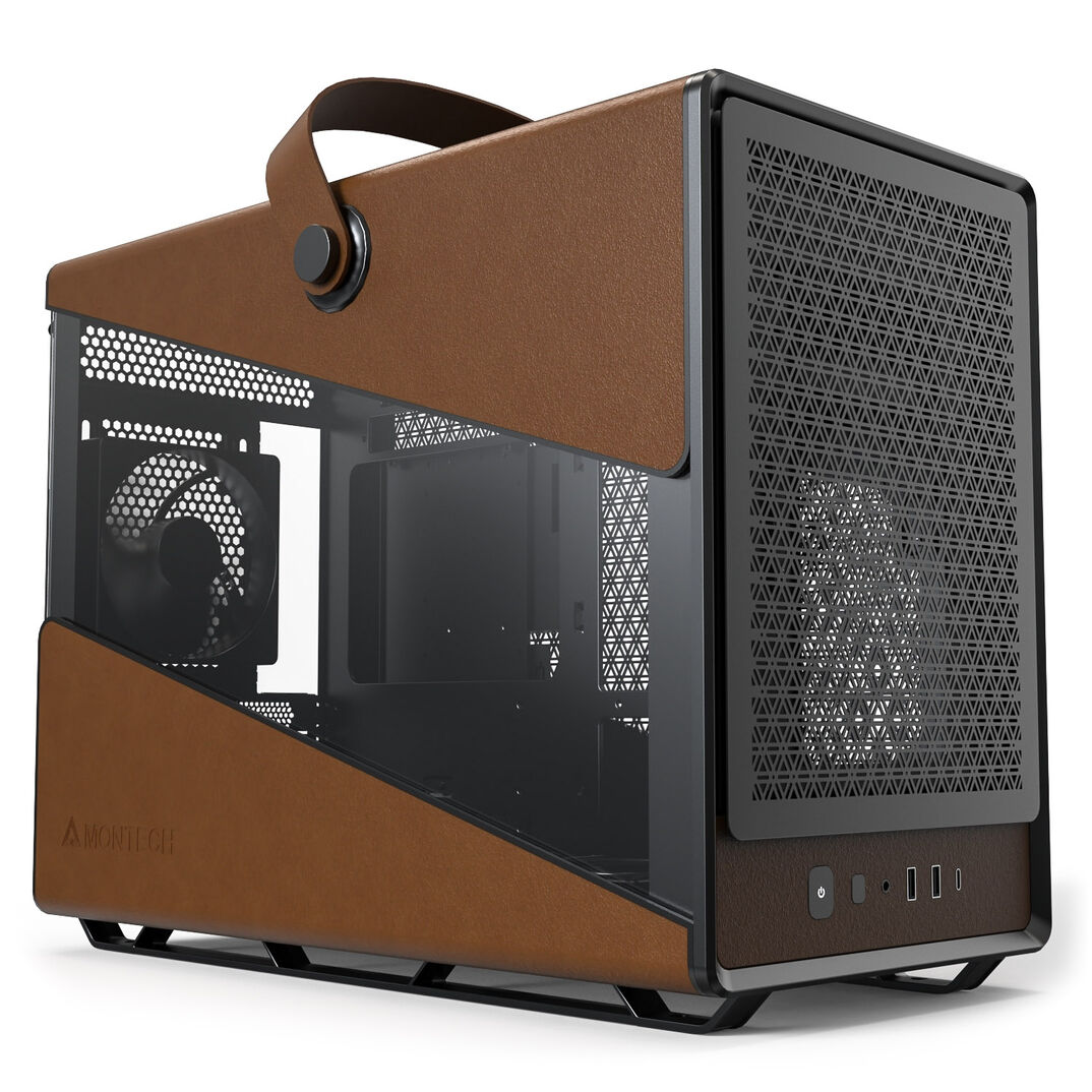 Montech HERITAGE PRO PC Case, Mid Tower, ATX, Tempered Glass - black