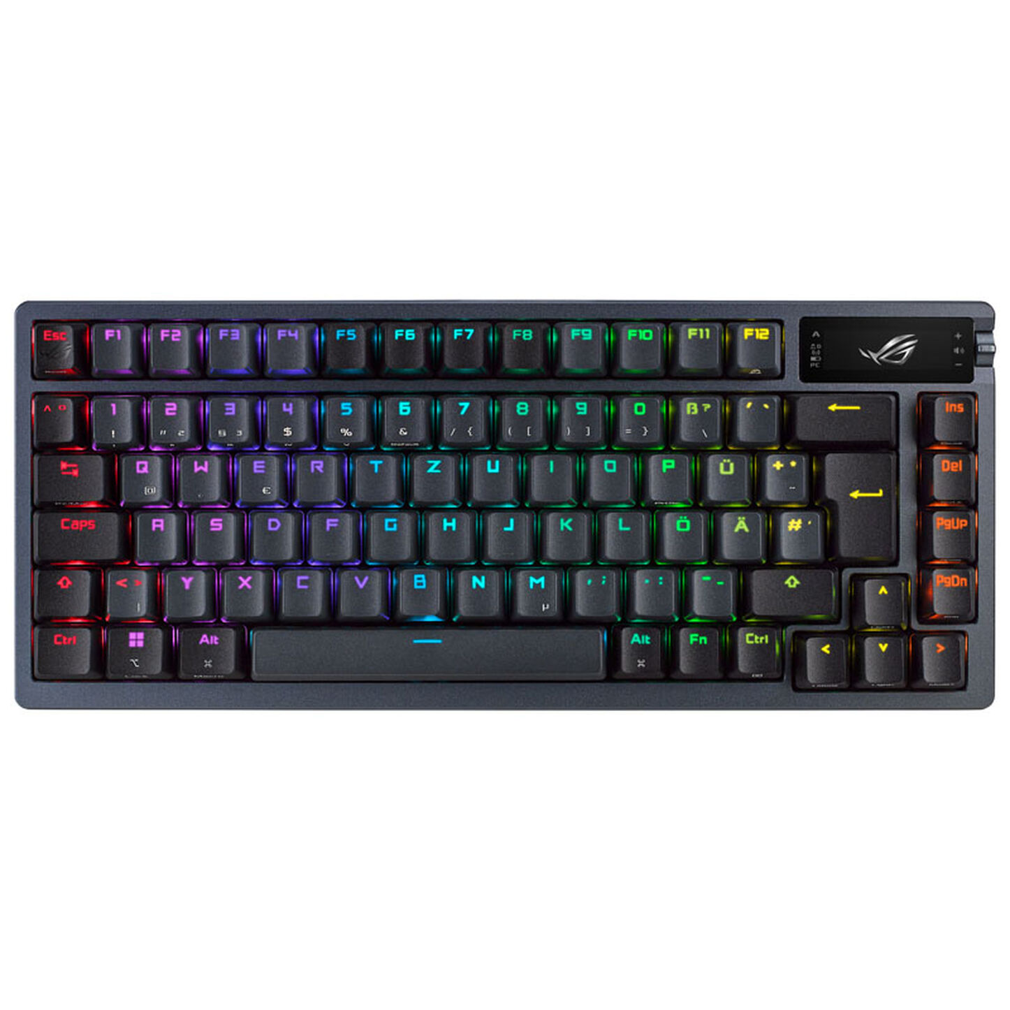ASUS ROG Azoth Wireless Gaming Tastatur , PBT, ROG NX RED, USB ...
