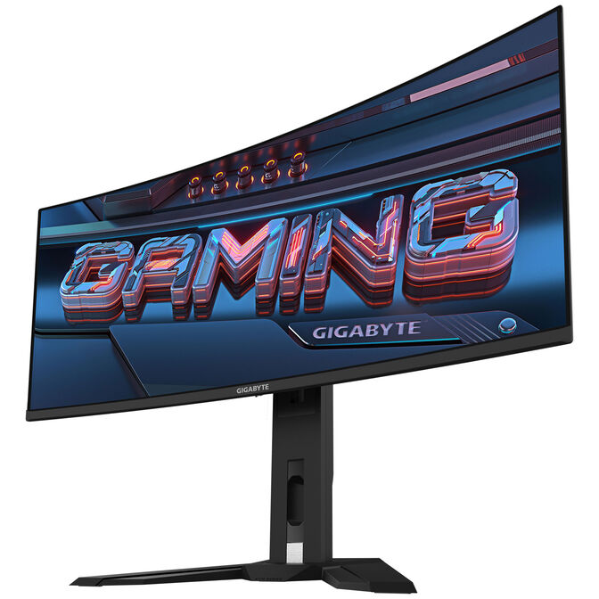GIGABYTE MO34WQC2, 34 Zoll Gaming Monitor, Curved, 240 Hz, FreeSync ...