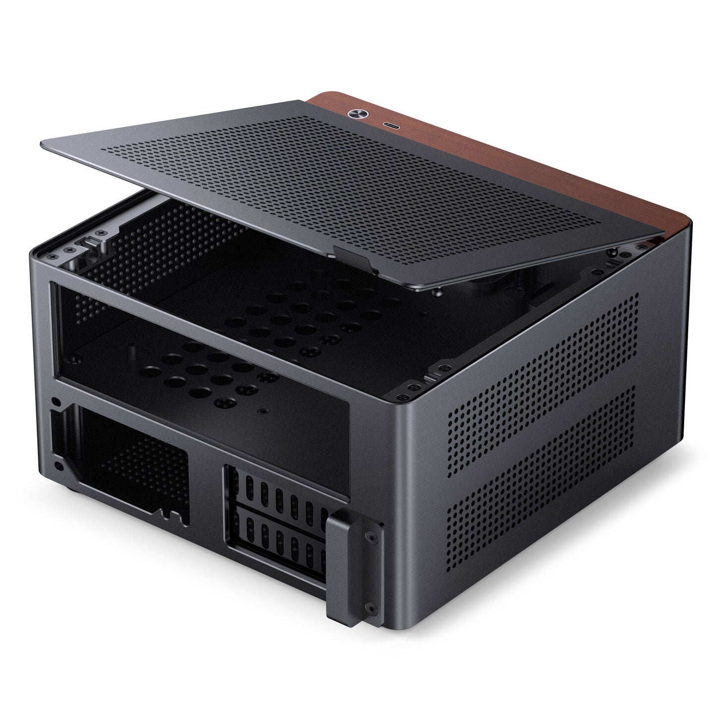 Jonsbo NV10 PC case, mini case, ITX - black