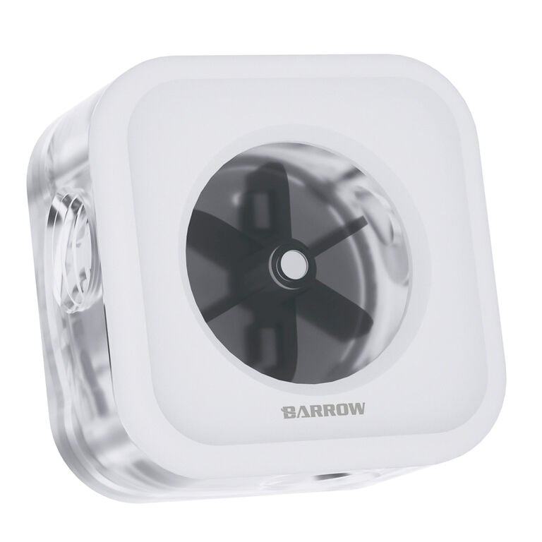 Barrow flow meter ARGB - white