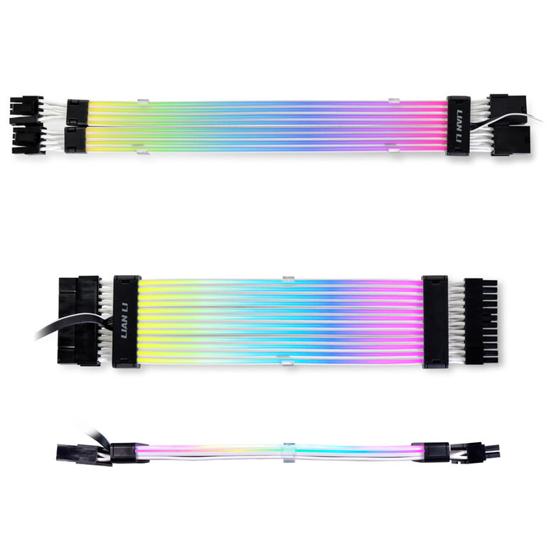 Lian Li Strimer Plus V2 RGB motherboard cable + RGB PCIe VGA power cable V2