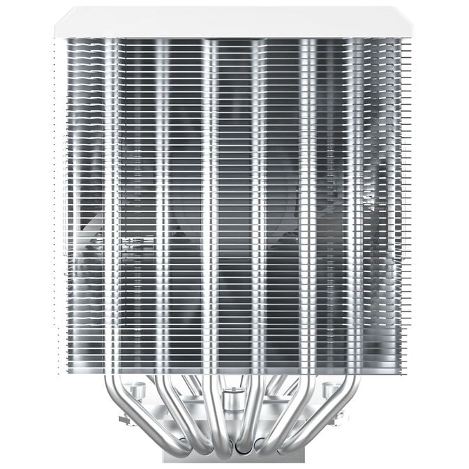 Montech NX600 CPU Kühler, Dual Tower - 2x 120mm, weiß