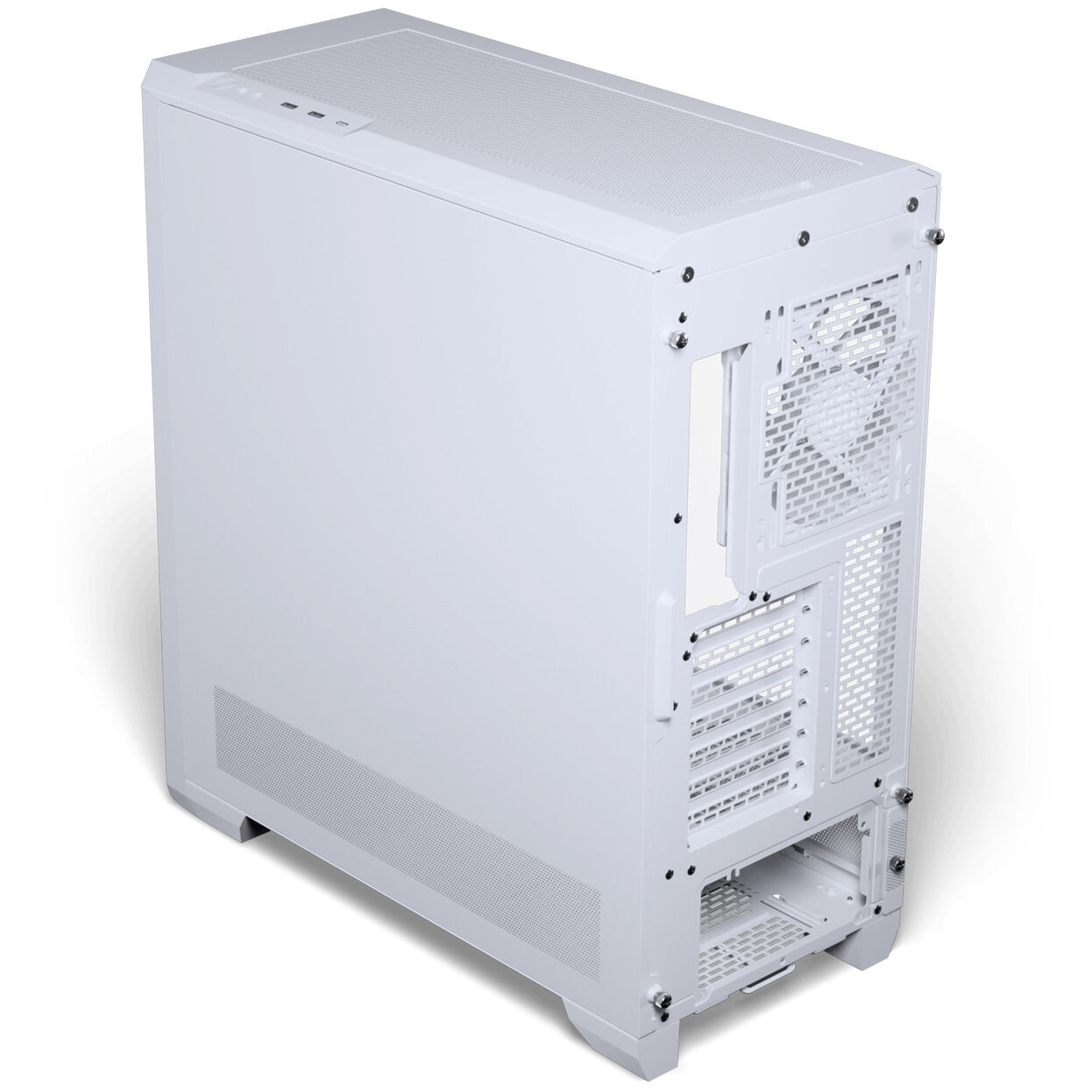 PHANTEKS Eclipse G400A PC Case, Mid Tower, E-ATX, Tempered Glass, D-RGB - White