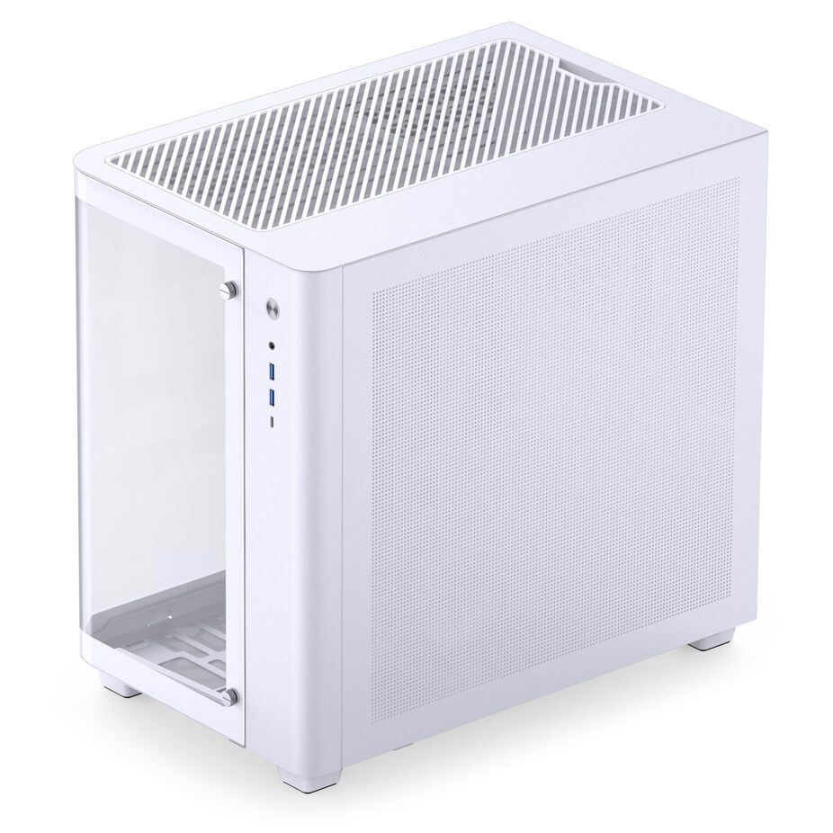 Jonsbo TK-3 PC Case, Mid Tower, ATX, Tempered Glass - White