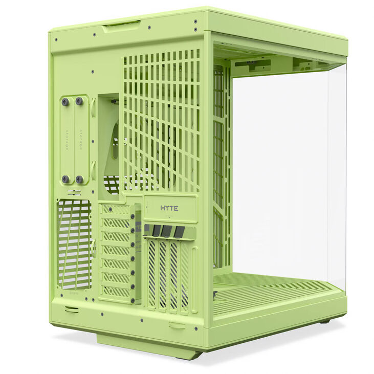 HYTE Y70 PC Case, Mid Tower, E-ATX, Tempered Glass - matcha milk