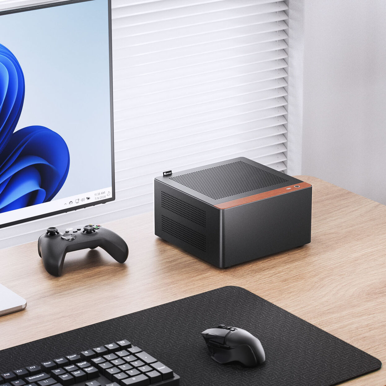 Jonsbo NV10 PC case, mini case, ITX - black