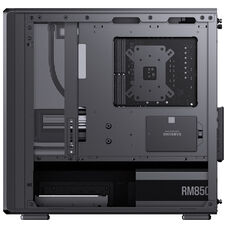 Jonsbo D200 PC Case, Mini Tower, mATX, Tempered Glass - black