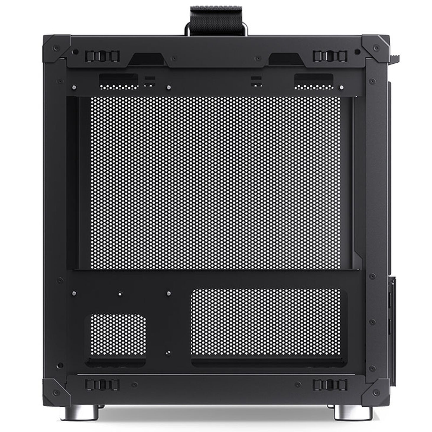 Jonsbo C6 PC Case, Mini Tower, Micro ATX, with carrying handle - black