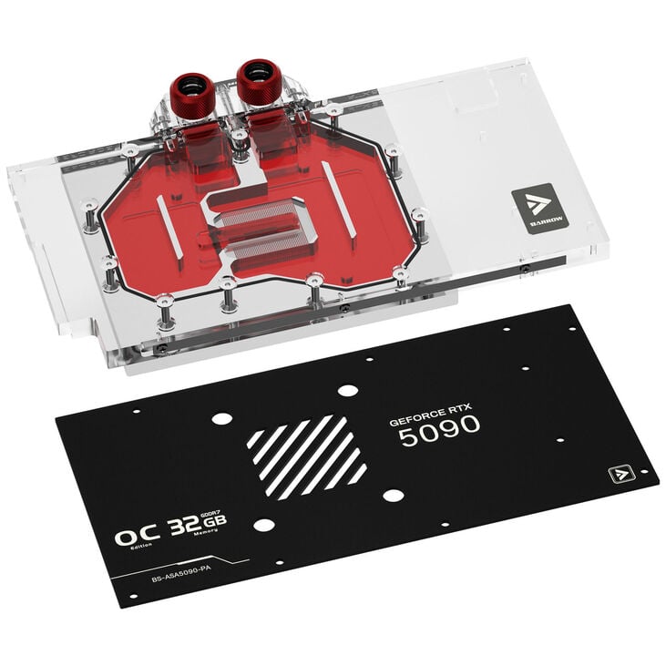 Barrow ASUS ROG Astral 5090 GPU Water Block - Black