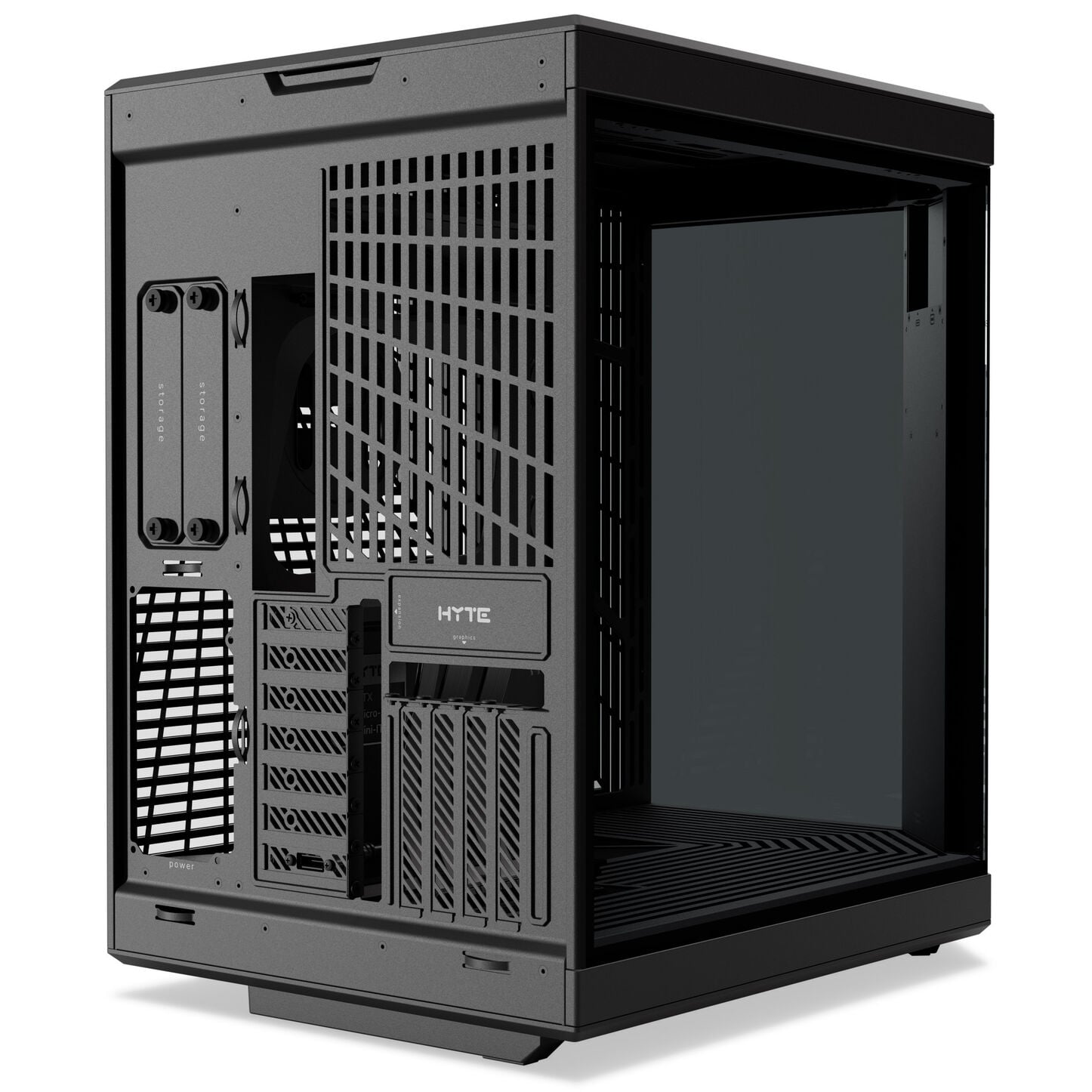 Hyte Y70 Touch Infinite PC Case, Mid Tower - Pitch Black