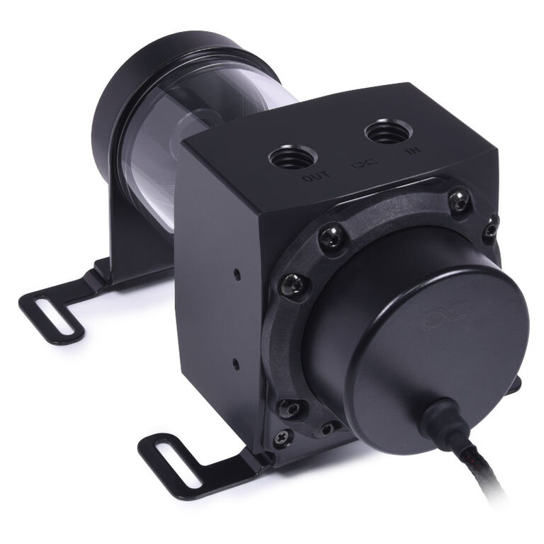 Alphacool Core 100 Aurora ARGB Reservoir with VPP Pump, Acrylic - black