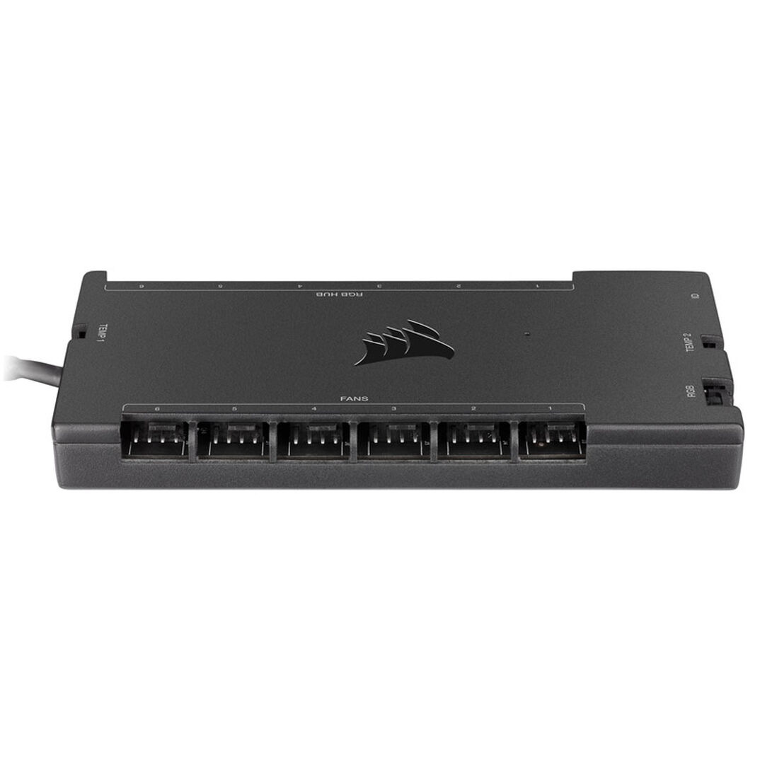 Corsair Commander Core XT RGB LED Controller + Fan Hub - schwarz
