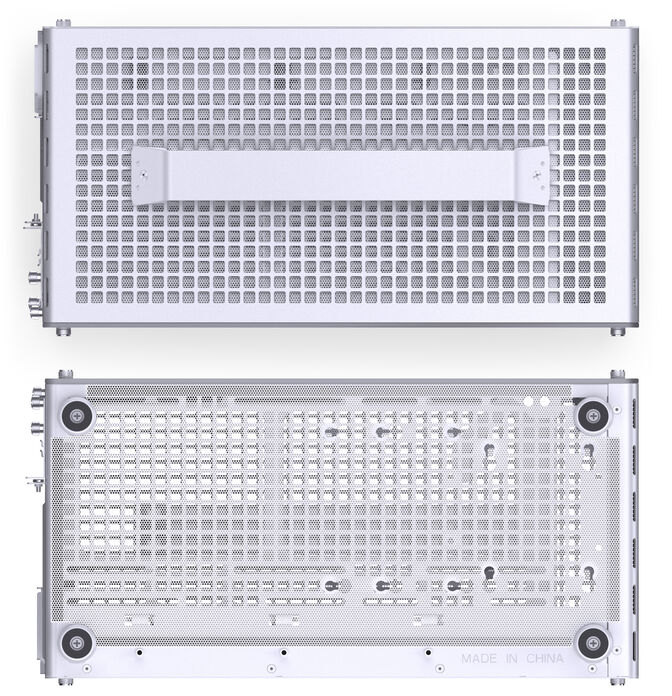 Jonsplus Z20 Mesh PC case, Mini Tower, Micro-ATX, with carrying handle ...