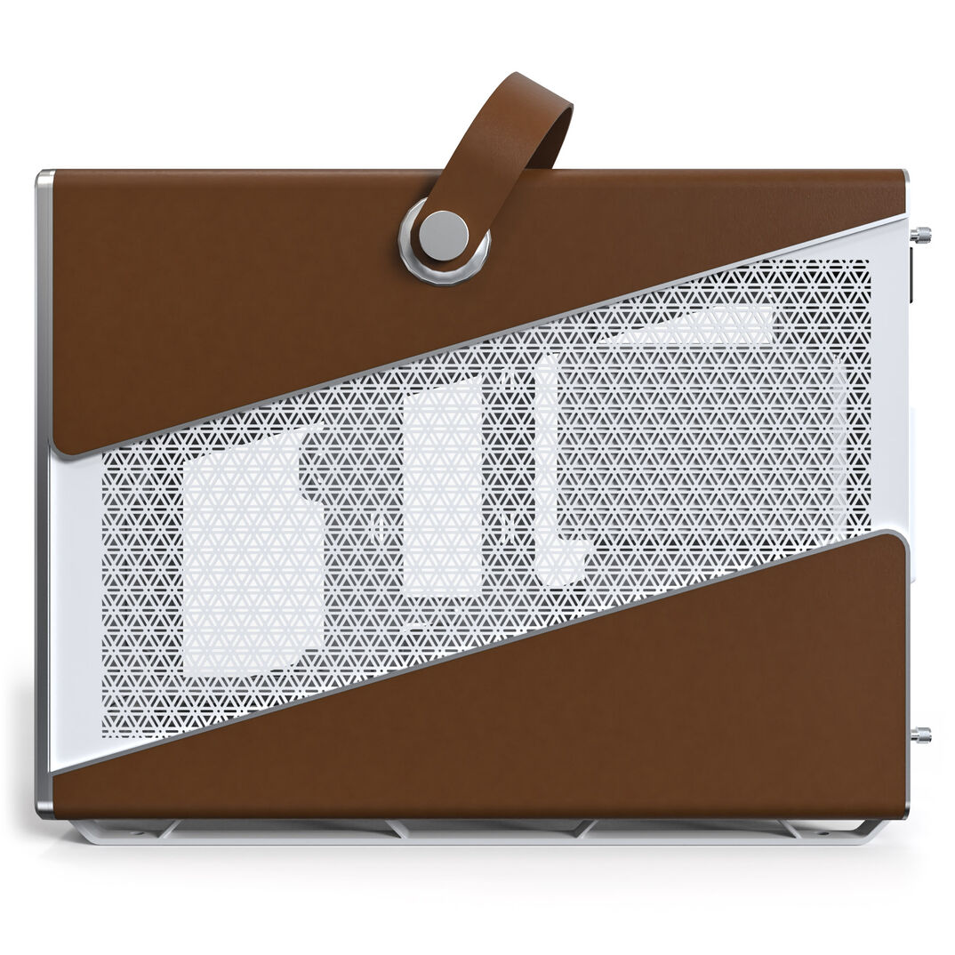 Montech HERITAGE PRO PC case, Mid Tower, ATX, Tempered Glass - white