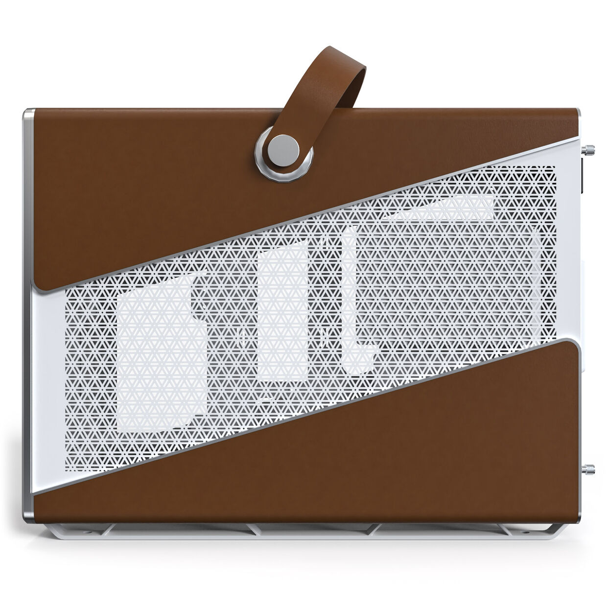 Montech HERITAGE PRO PC case, Mid Tower, ATX, Tempered Glass - white