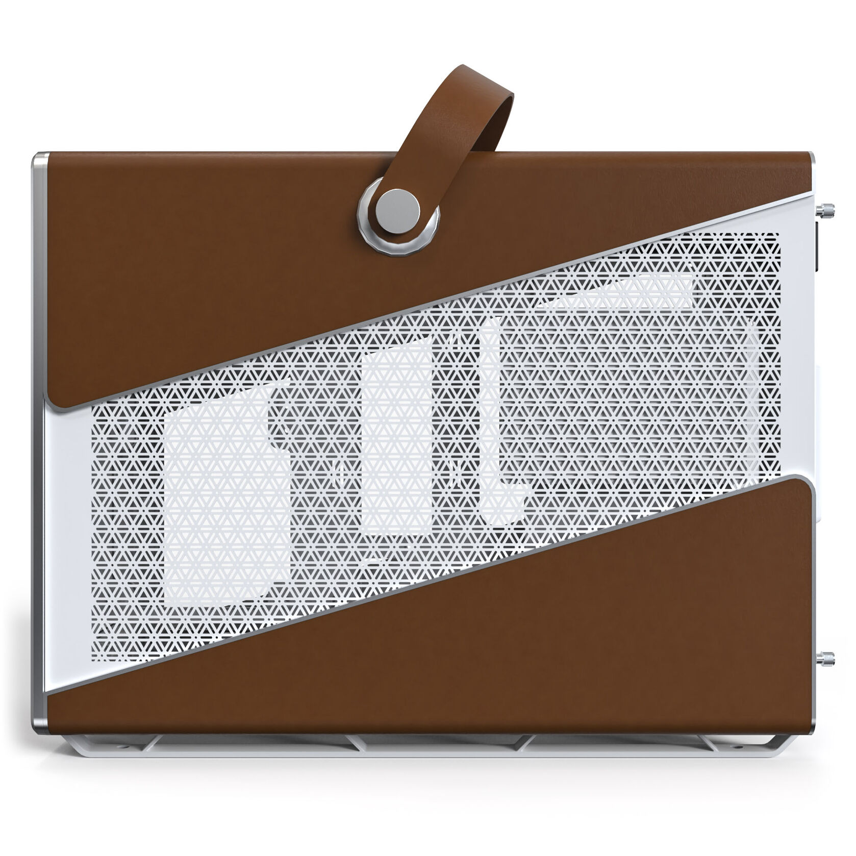 Montech HERITAGE PRO PC case, Mid Tower, ATX, Tempered Glass - white