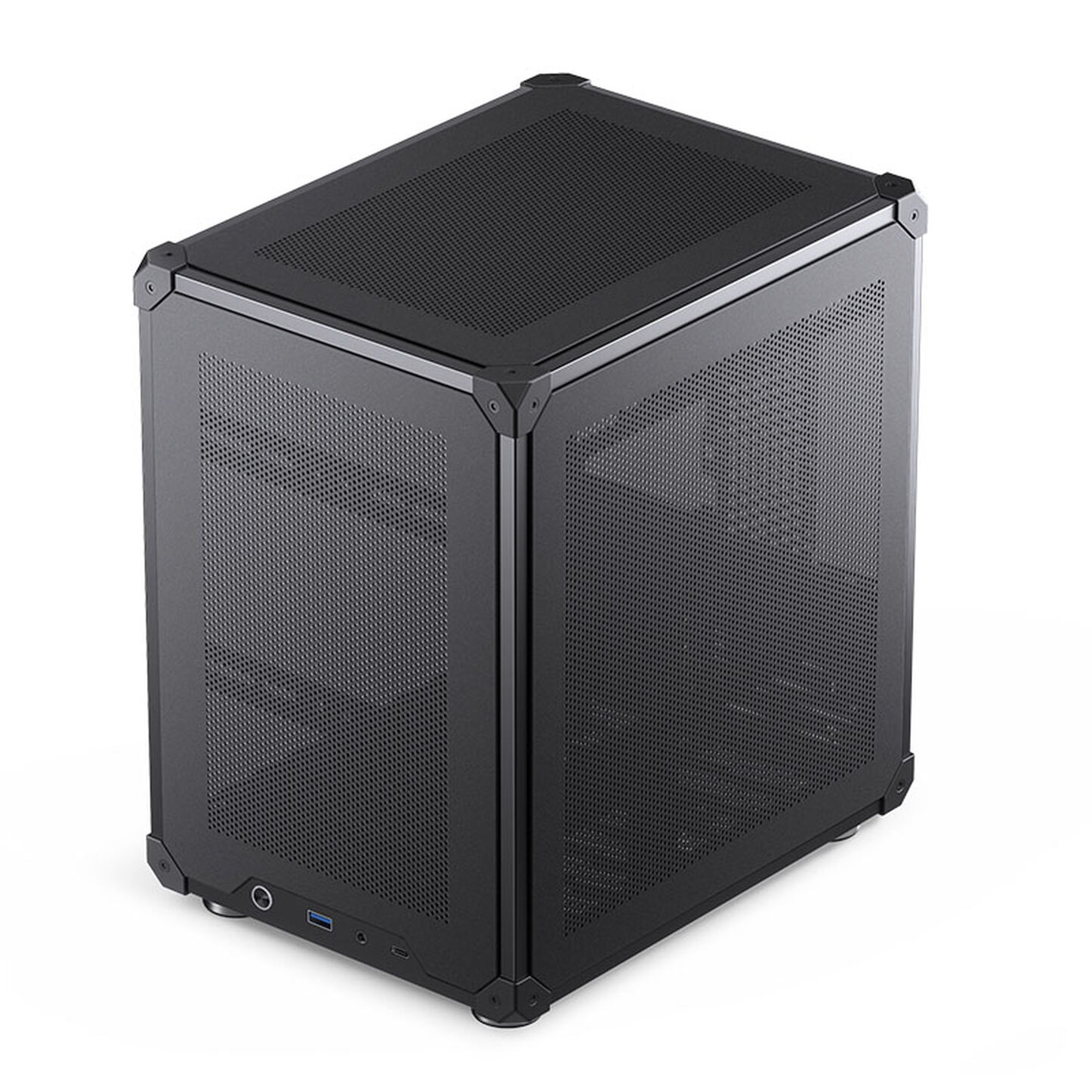 Jonsbo C6 PC Case, Mini Tower, Micro-ATX - black