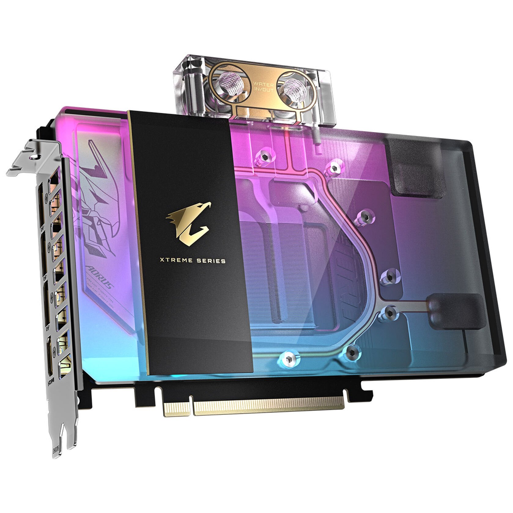 GIGABYTE Aorus GeForce RTX 5080 Xtreme Waterforce WB 16G, 16384 MB GDDR7