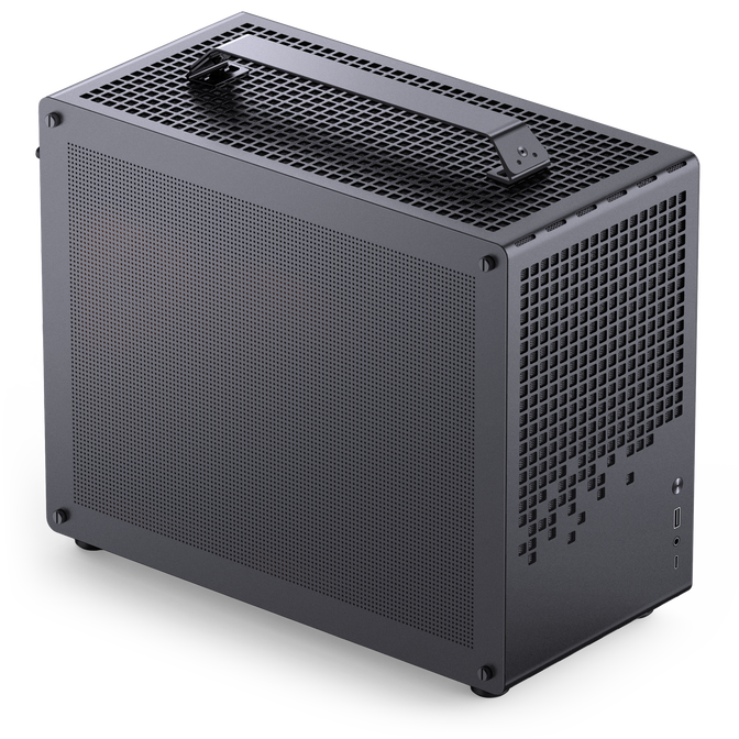 Jonsplus Z20 Mesh PC case, Mini Tower, Micro-ATX, with carrying handle ...