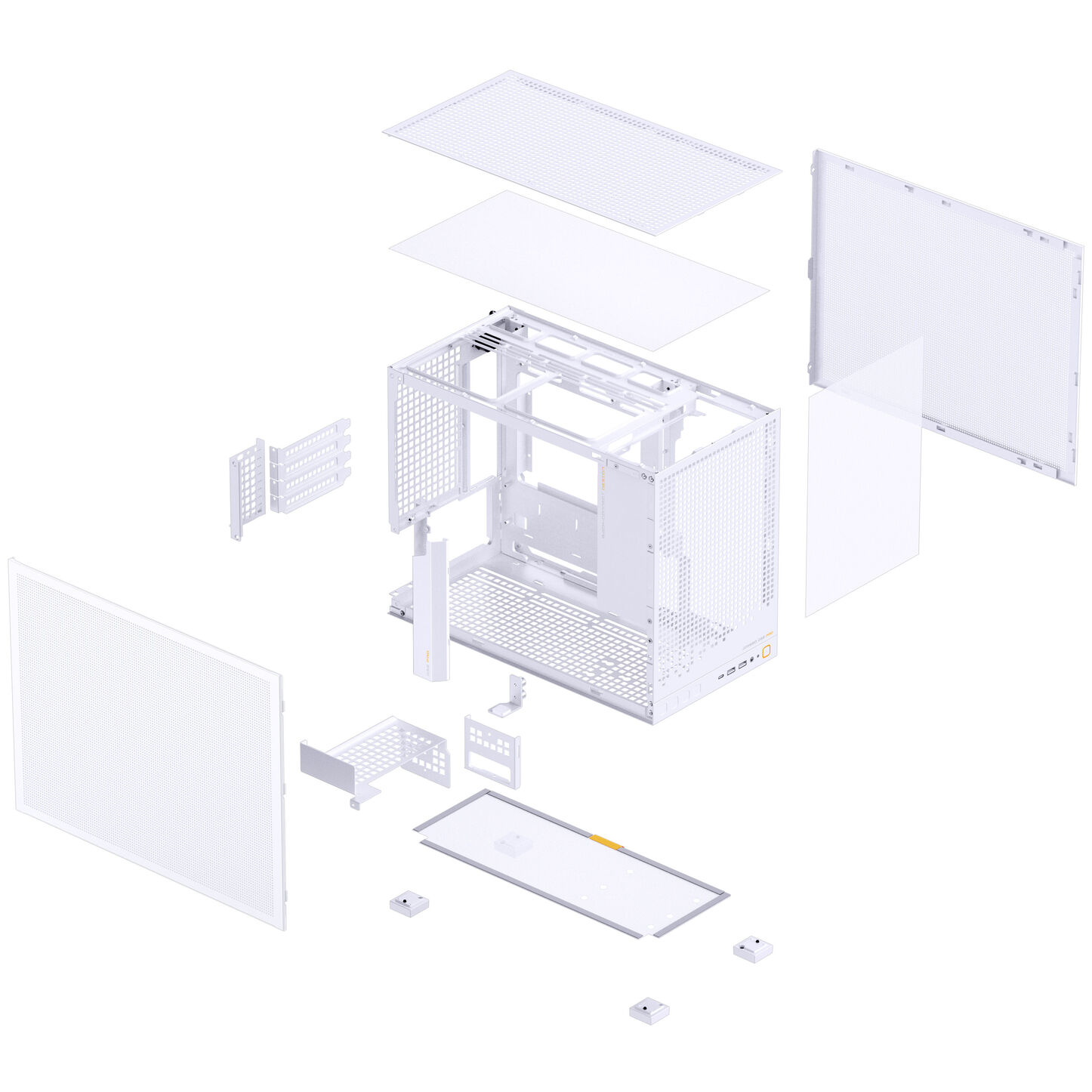 Jonsbo D32 PRO Mesh PC case, Mini case, mATX - white