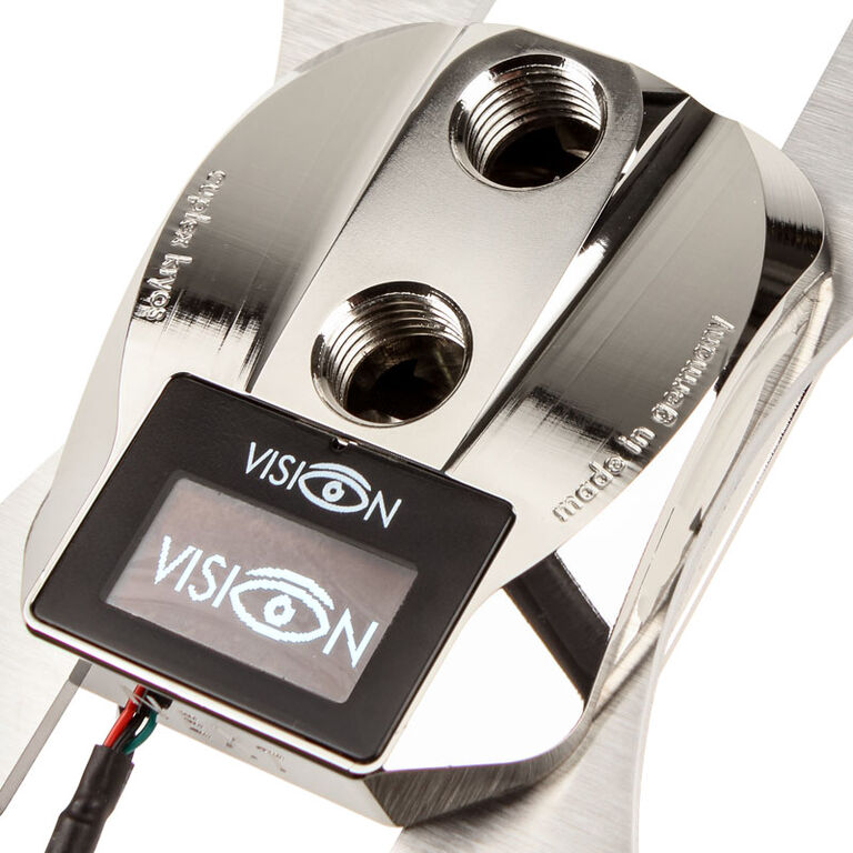 aqua computer cuplex kryos NEXT with VISION AM4/AM5 - Nickel/Nickel