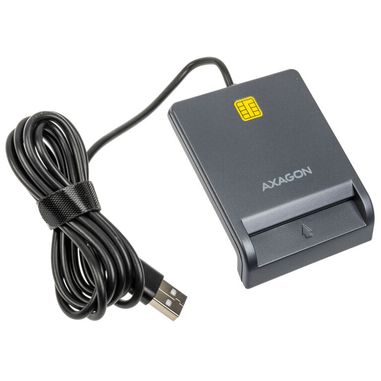 AXAGON CRE-SM3T USB Smart card FlatReader