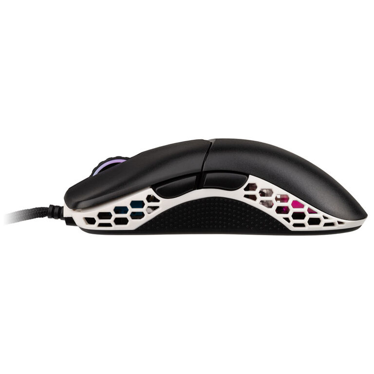 Ducky Feather Gaming Mouse, ARGB - Huano Switches, black/white
