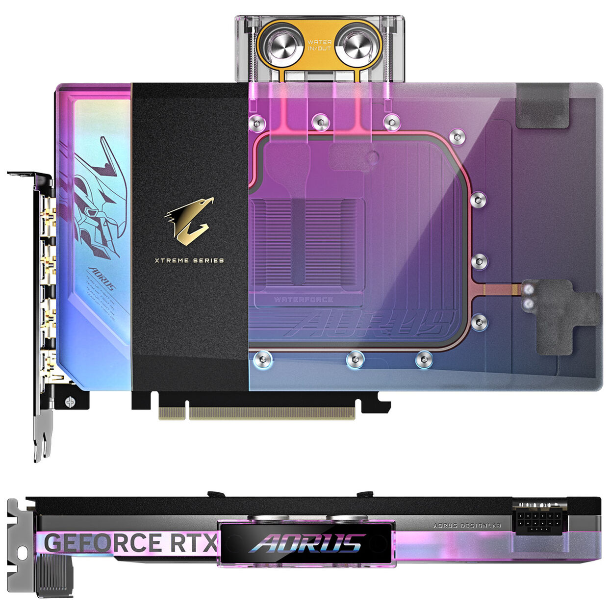 Gigabyte Aorus GeForce RTX 5090 Xtreme Waterforce WB 32G, 32768 MB GDDR7